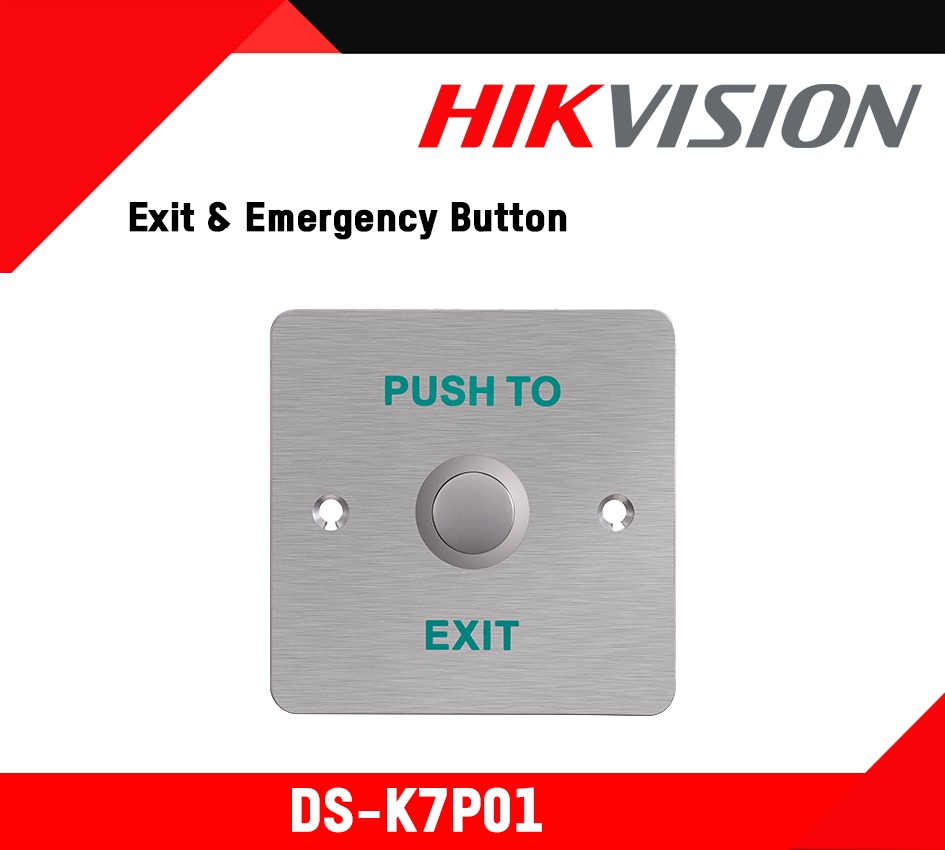 Hikvision DS-K7P01 Exit Button | Almiria Kenya