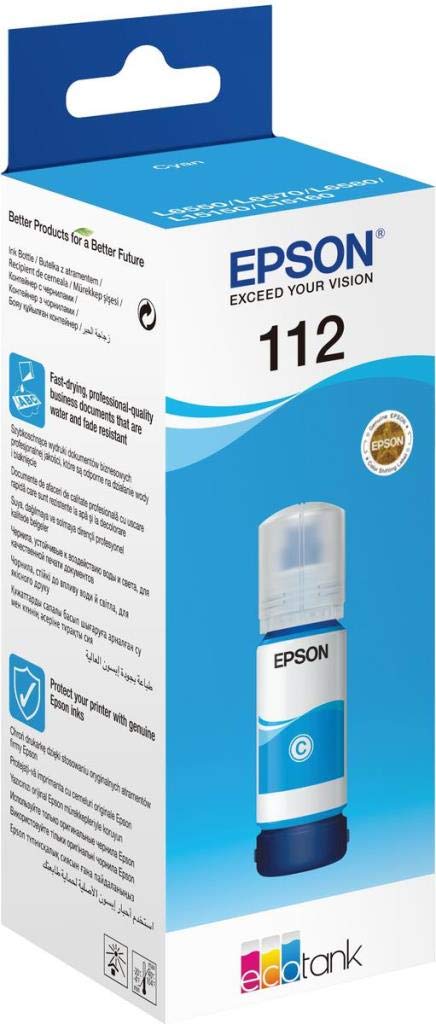 Ink Cart Epson 112 Cyan, 70ml - C13T06C24A | Almiria Kenya