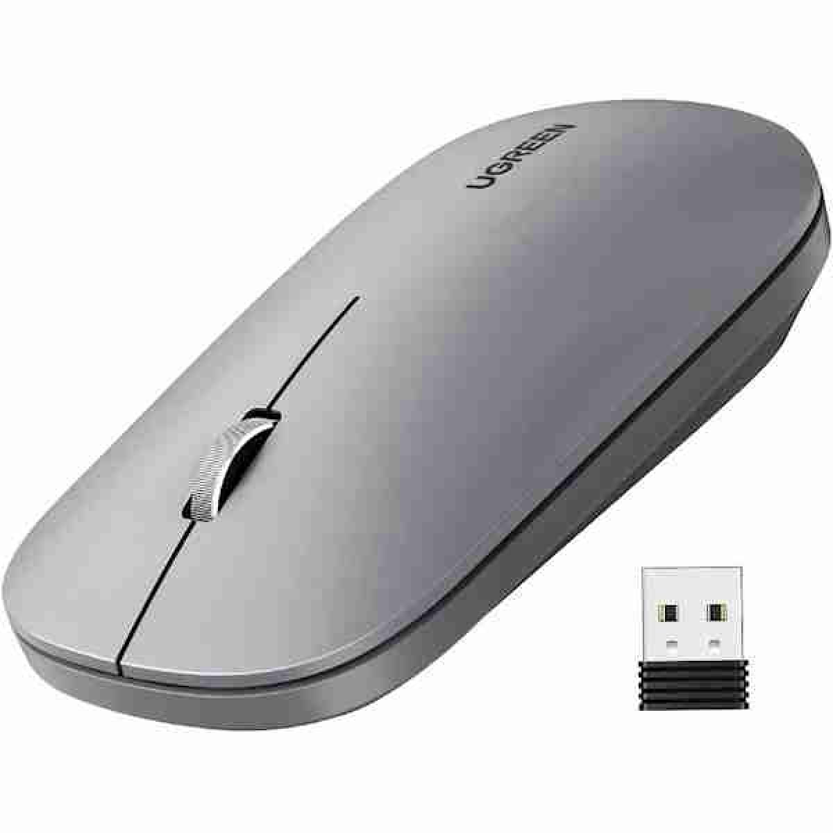 UGREEN Portable Wireless Mouse (Without Battery) Grey - MU001 | Almiria ...