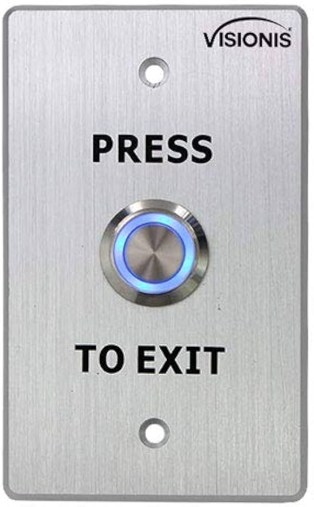 Metal Exit Button With Led Light | Almiria Kenya